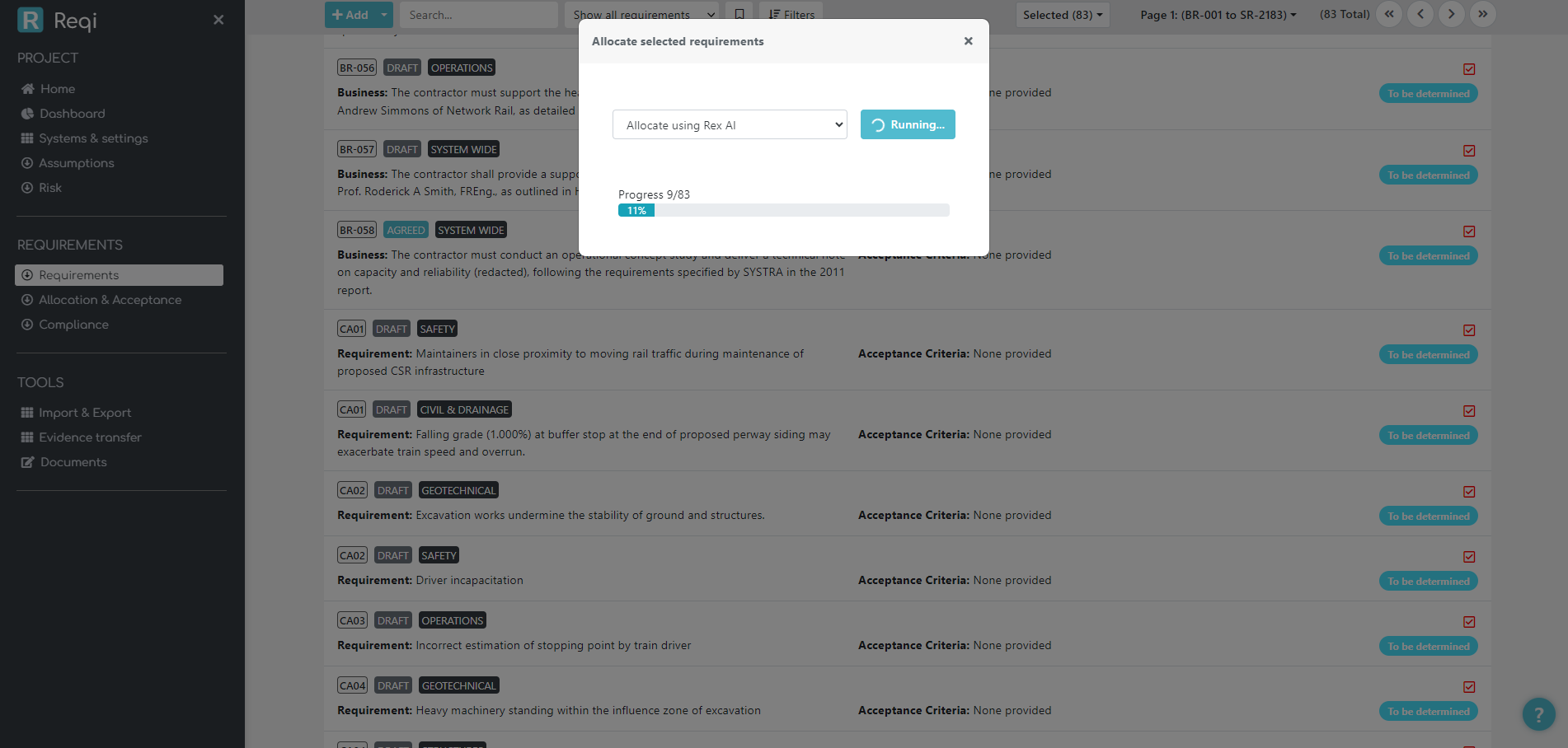 The Role of Requirement Allocation in Systems Engineering
